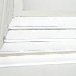 Set Of 4 ~11x14 Inch Distressed Photo Frames In Ivory, Creamy White on ...